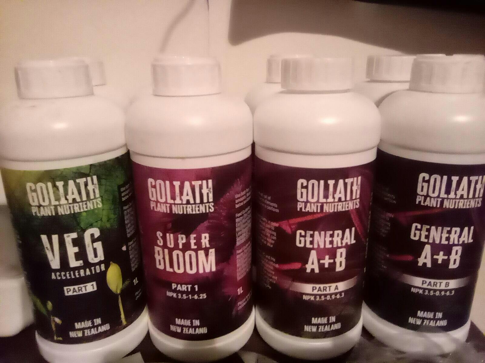 Goliath General A+B Nutrients | Herbal House NZ