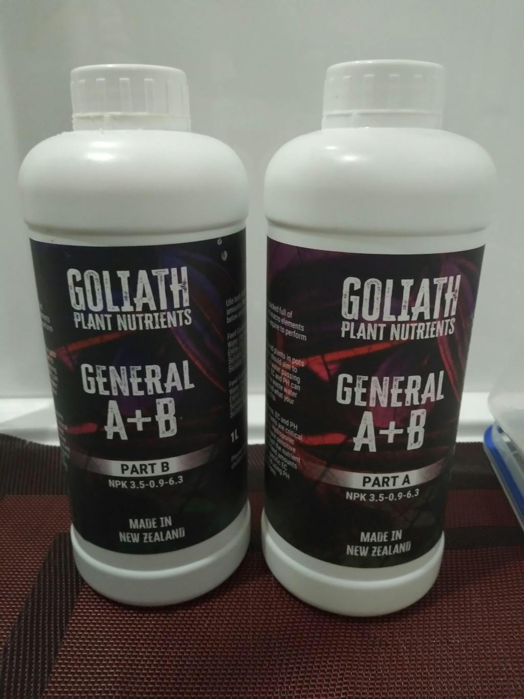 Goliath General A+B Nutrients | Herbal House NZ