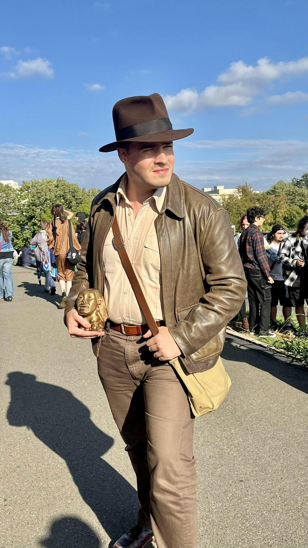 Raiders of the Lost Ark Poet Hat - Deep Sable Rabbit