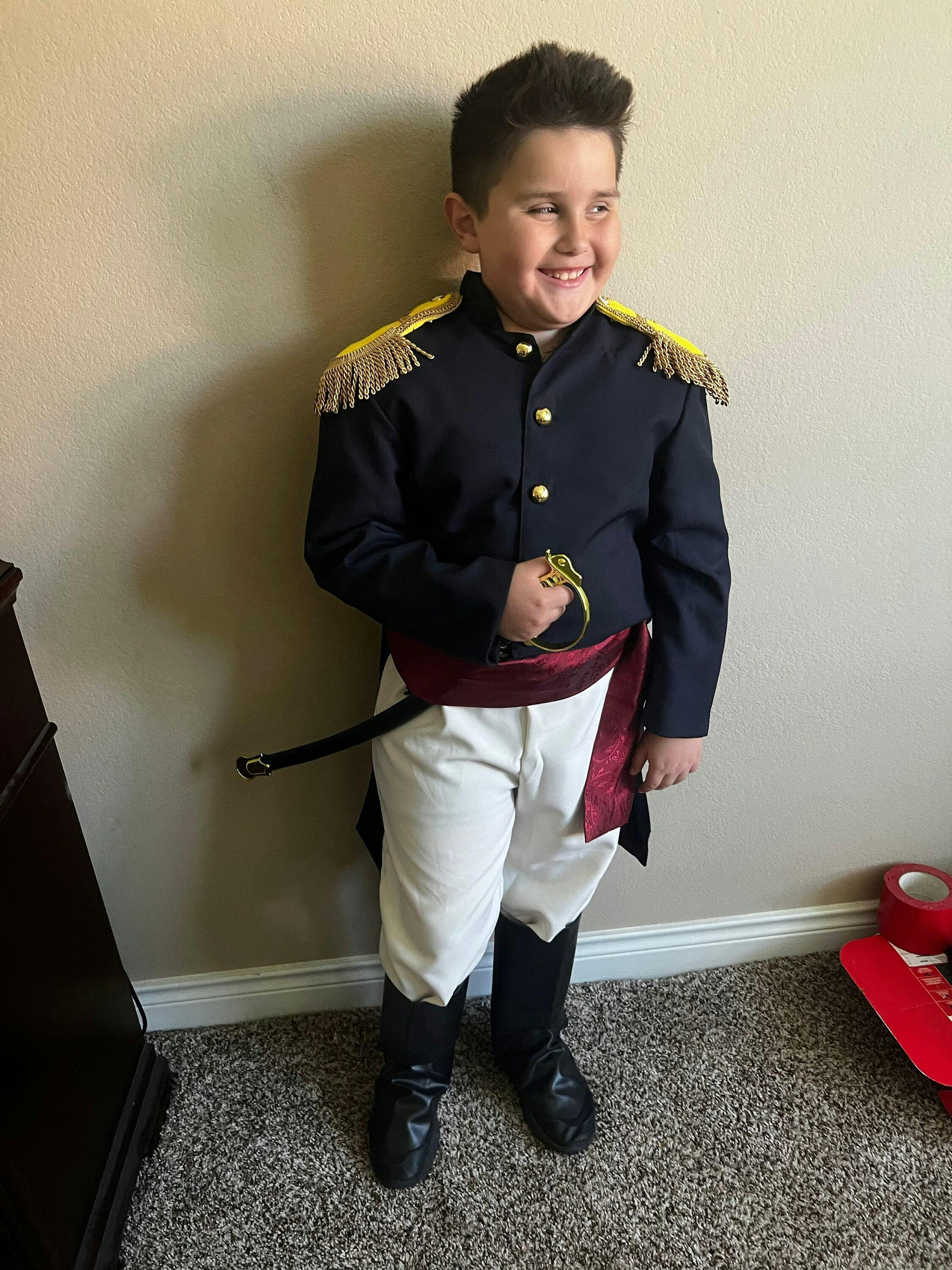Children's Colonel William Travis Military Uniform – Heritagecostumes