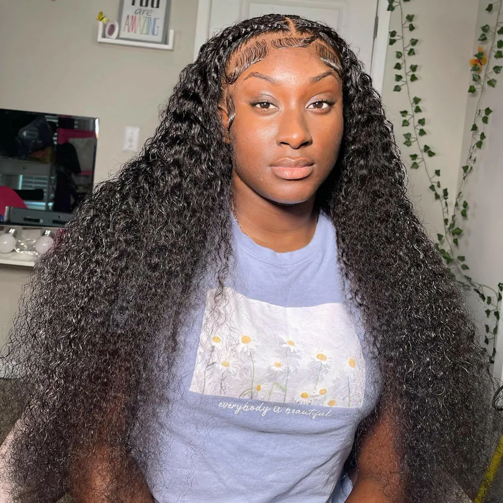 Transparent Lace Wig | 100% Real Human Hair Lace Front Wigs - Hermosa Hair