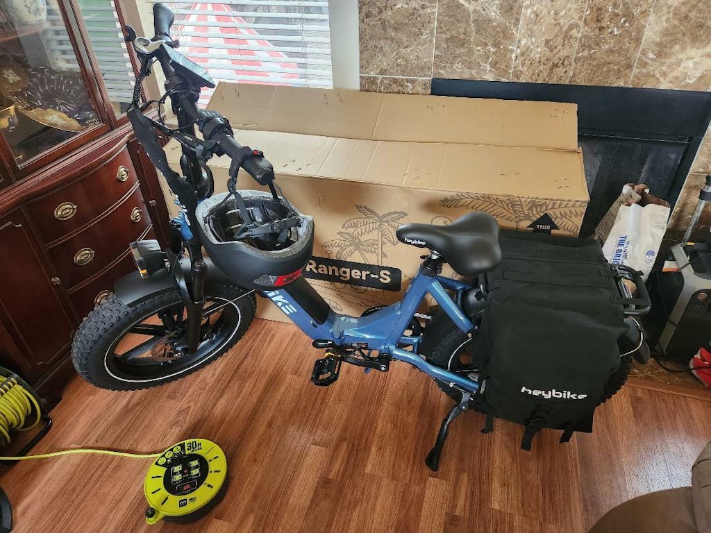 Ranger S Folding Electric Bike | Step-thru Ebike | Heybike