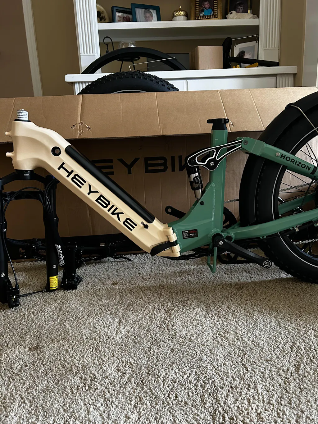 Horizon Full Suspension Ebike | Fat Tire Ebike | Heybike