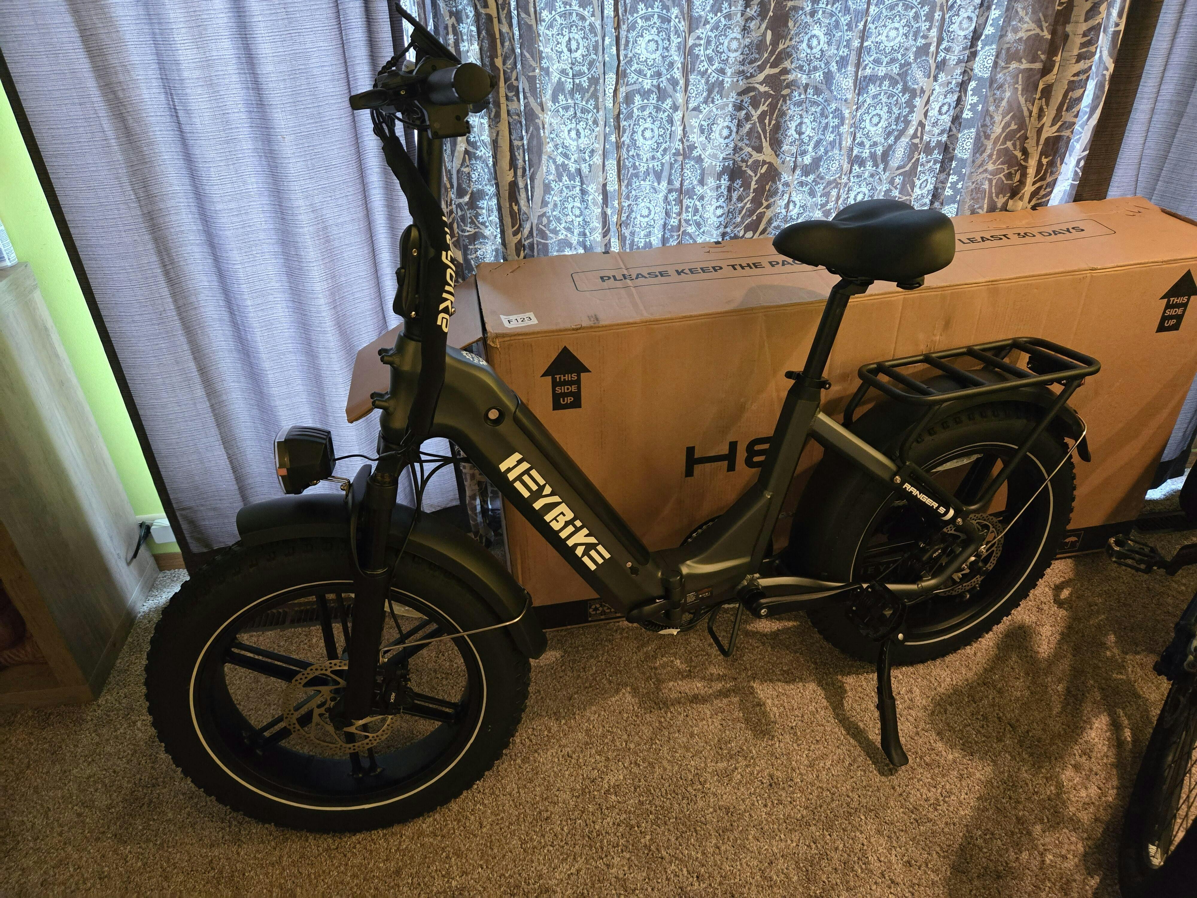 Ranger S Folding Electric Bike | Step-thru Ebike | Heybike