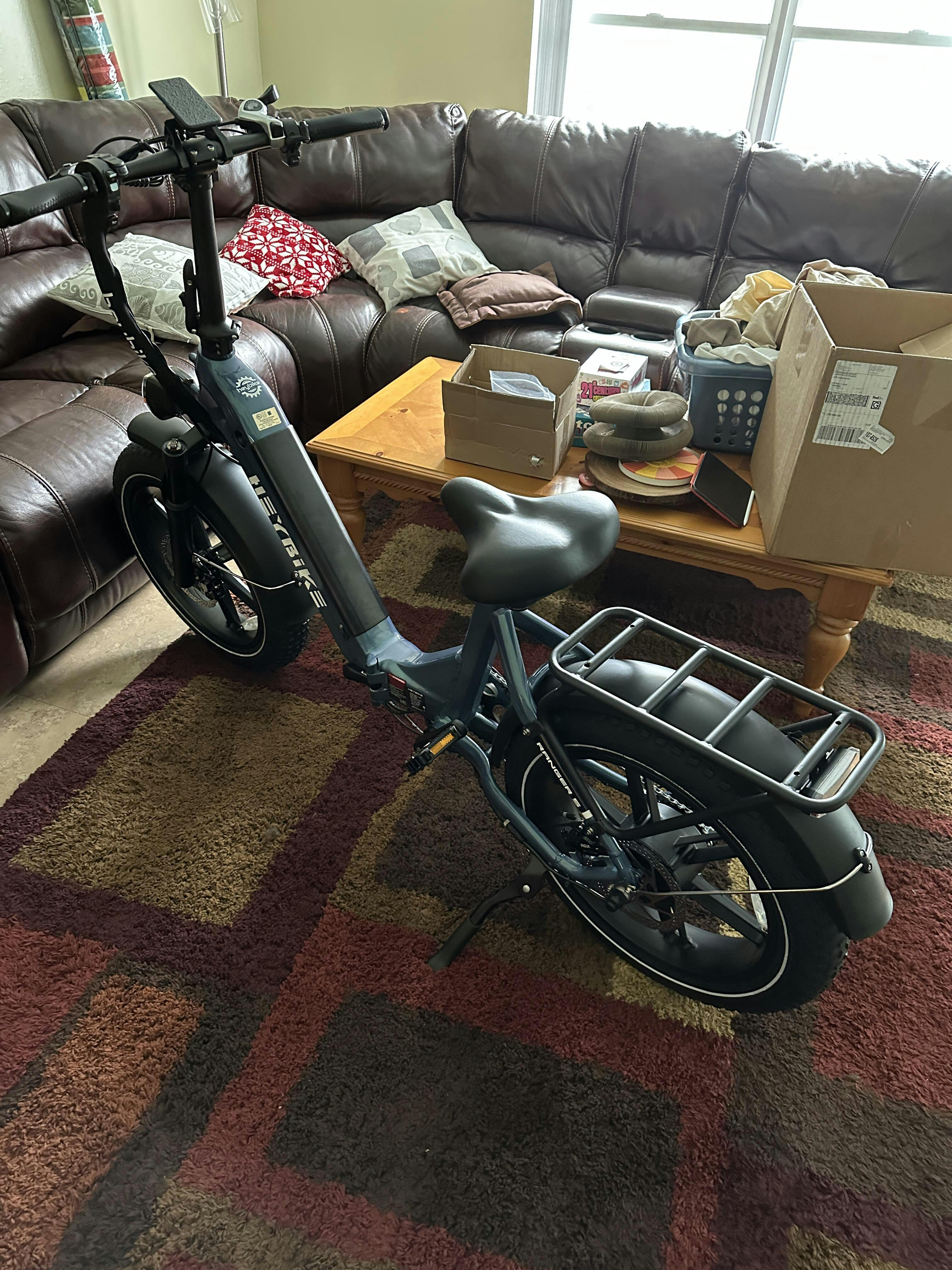 Ranger S Folding Electric Bike | Step-thru Ebike | Heybike