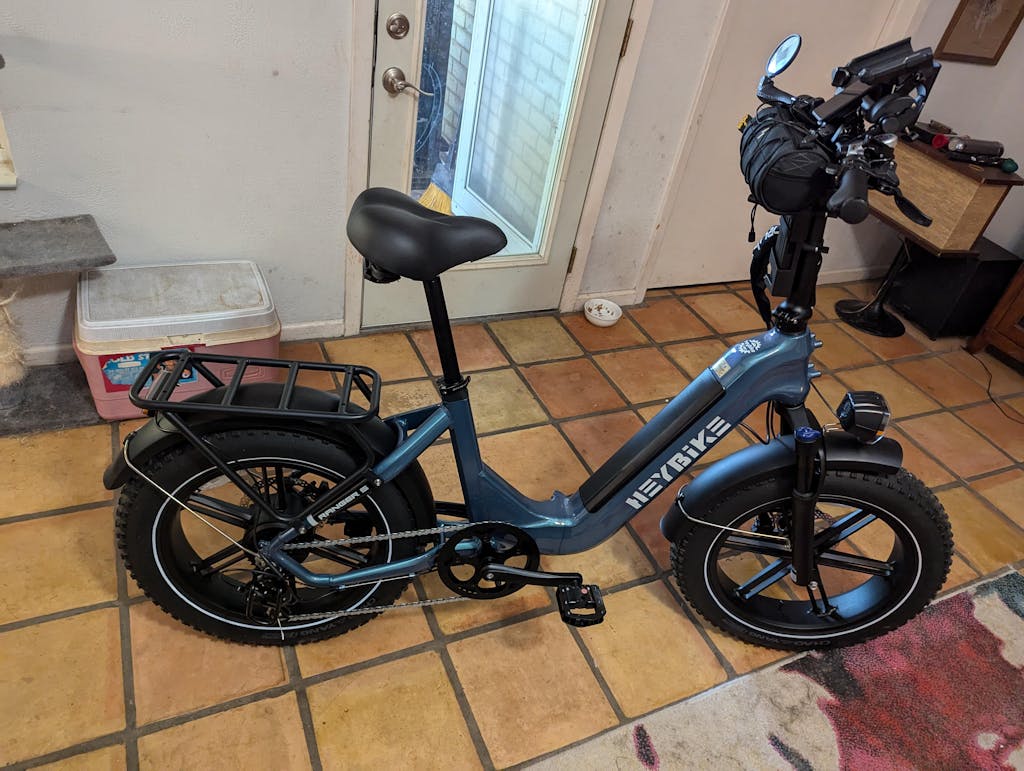 Ranger S Folding Electric Bike | Step-thru Ebike | Heybike