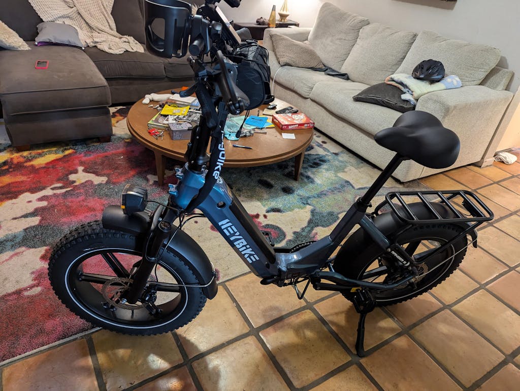 Ranger S Folding Electric Bike | Step-thru Ebike | Heybike