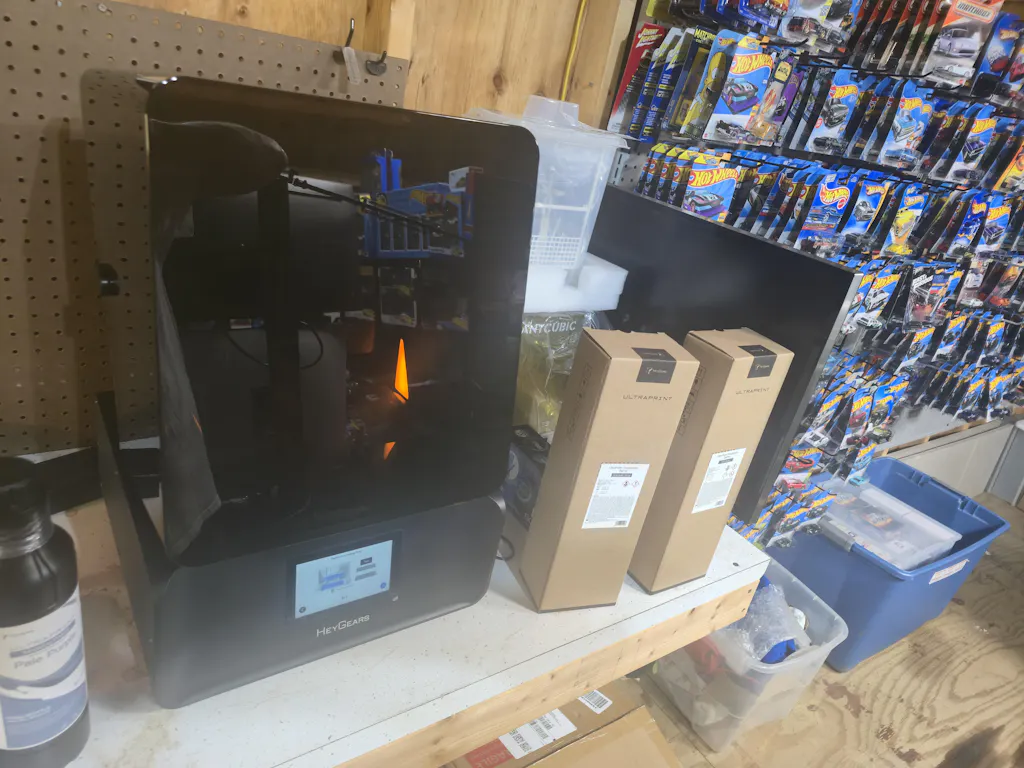 Reflex RS Turbo 3D Printer - HeyGears – HeyGears Resin 3D Printer ...
