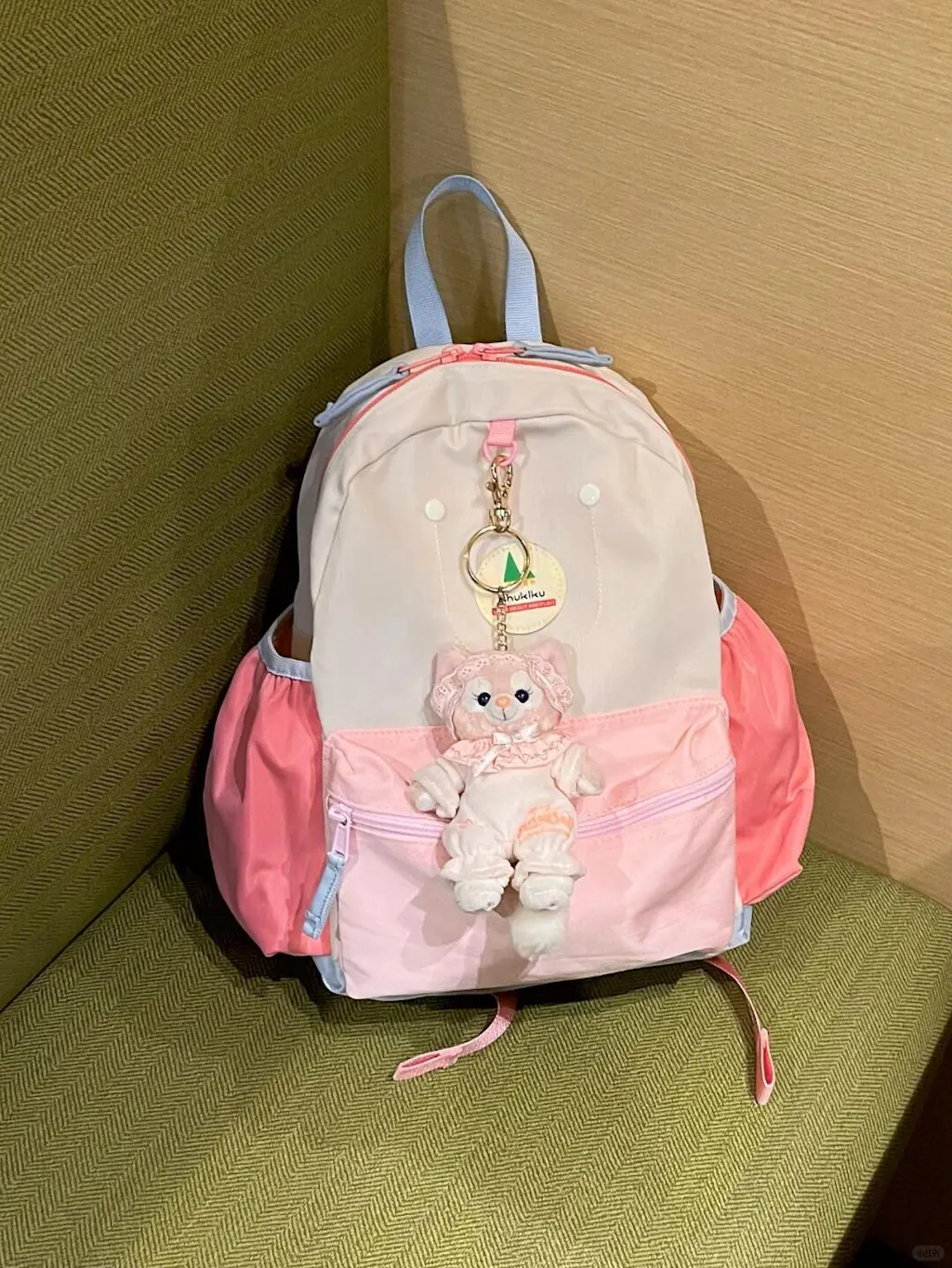 Shukiku - Adventure Outing Elf Backpack: Peach Juice – HeyKids Australia