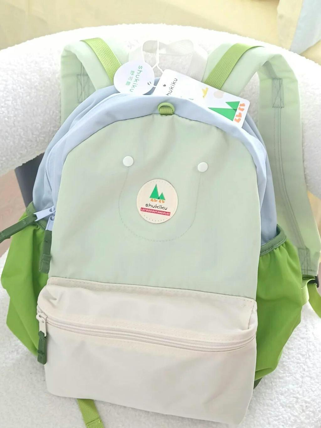 Shukiku - Adventure Outing Elf Backpack: Green Bean Mint – HeyKids ...