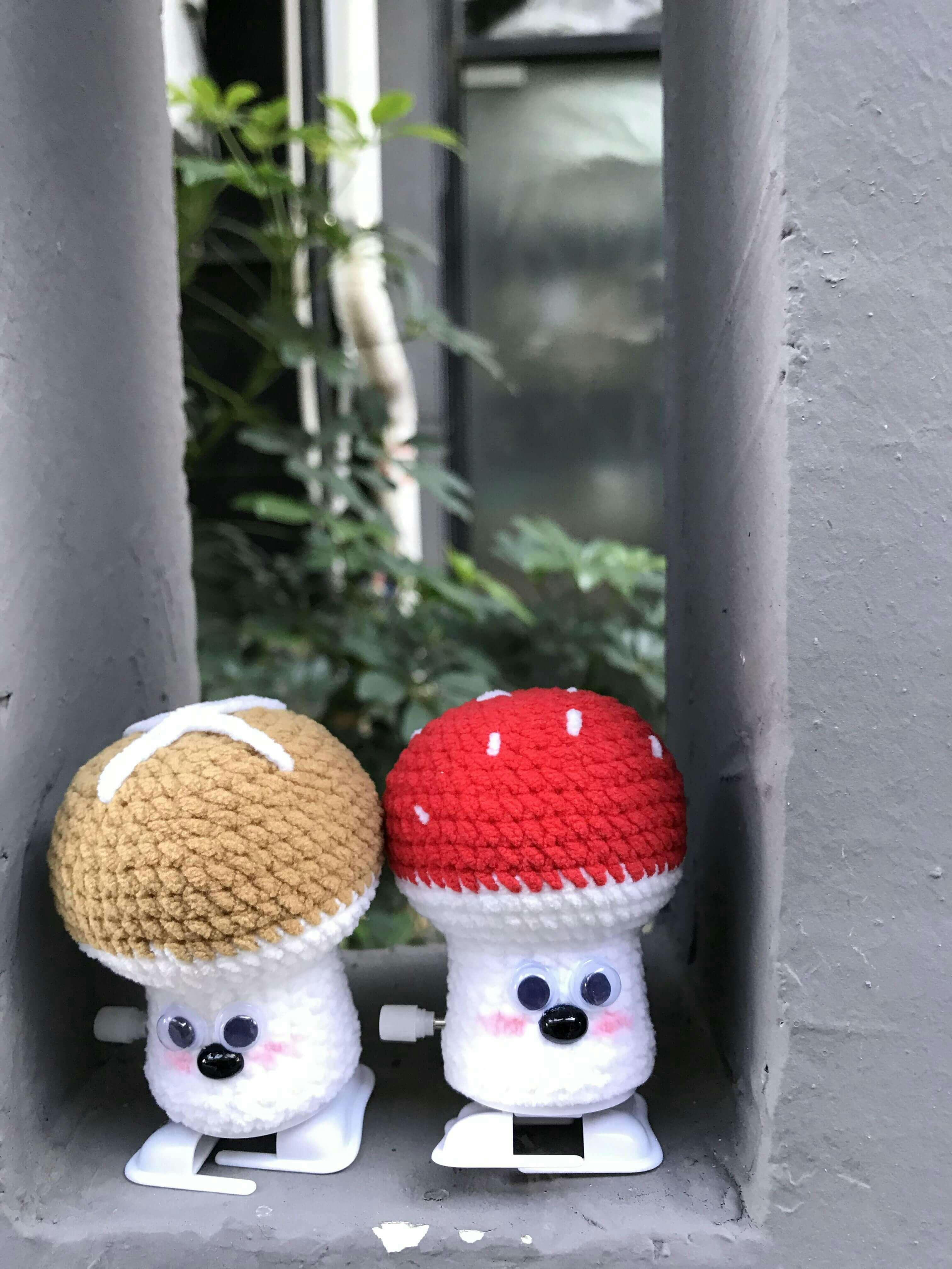 Crochet Kit Vegetarian Lovers Handmade Knitted Crochet Can Walking Veg