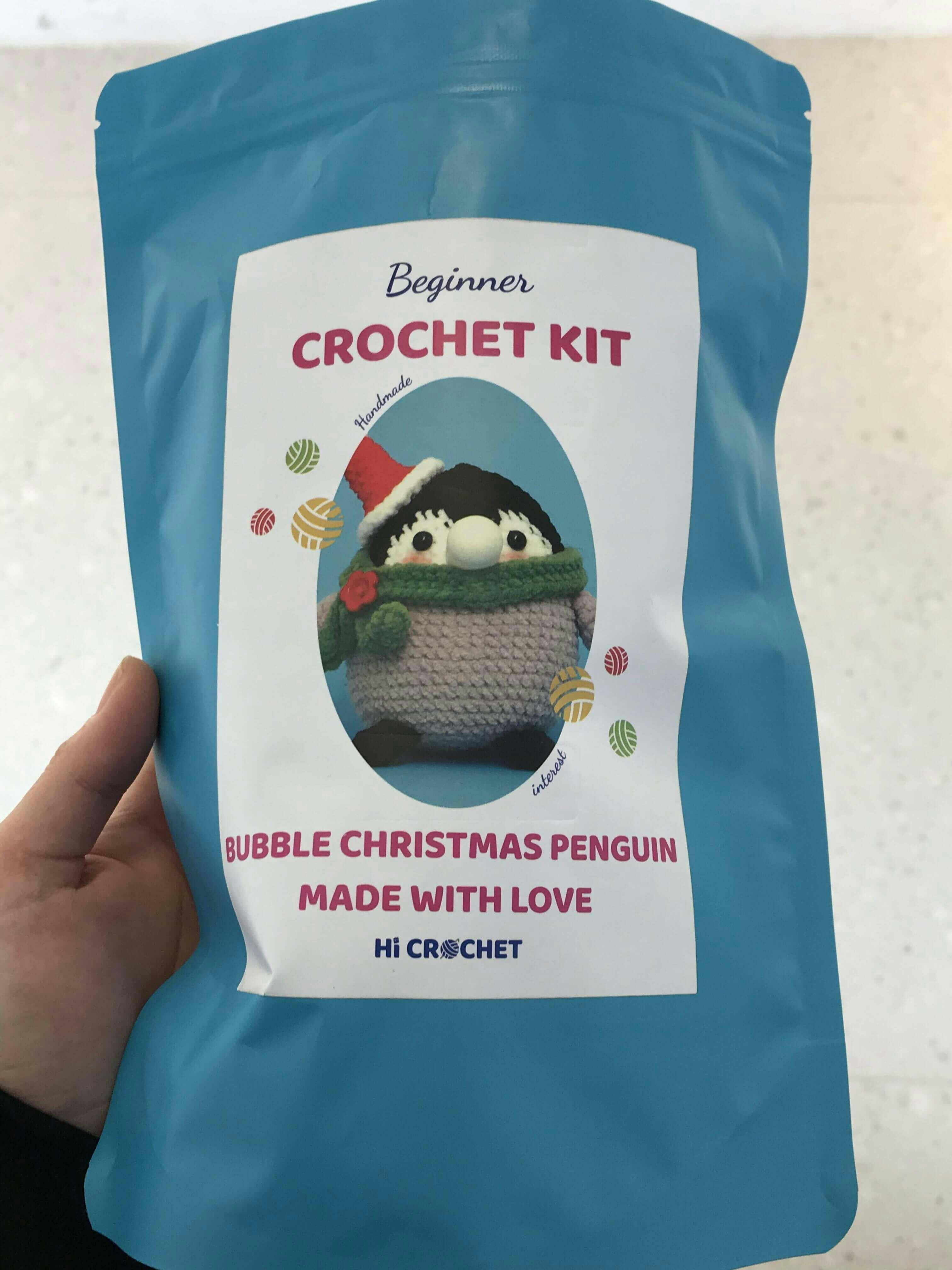 Press Bubble Animals Crochet Kit