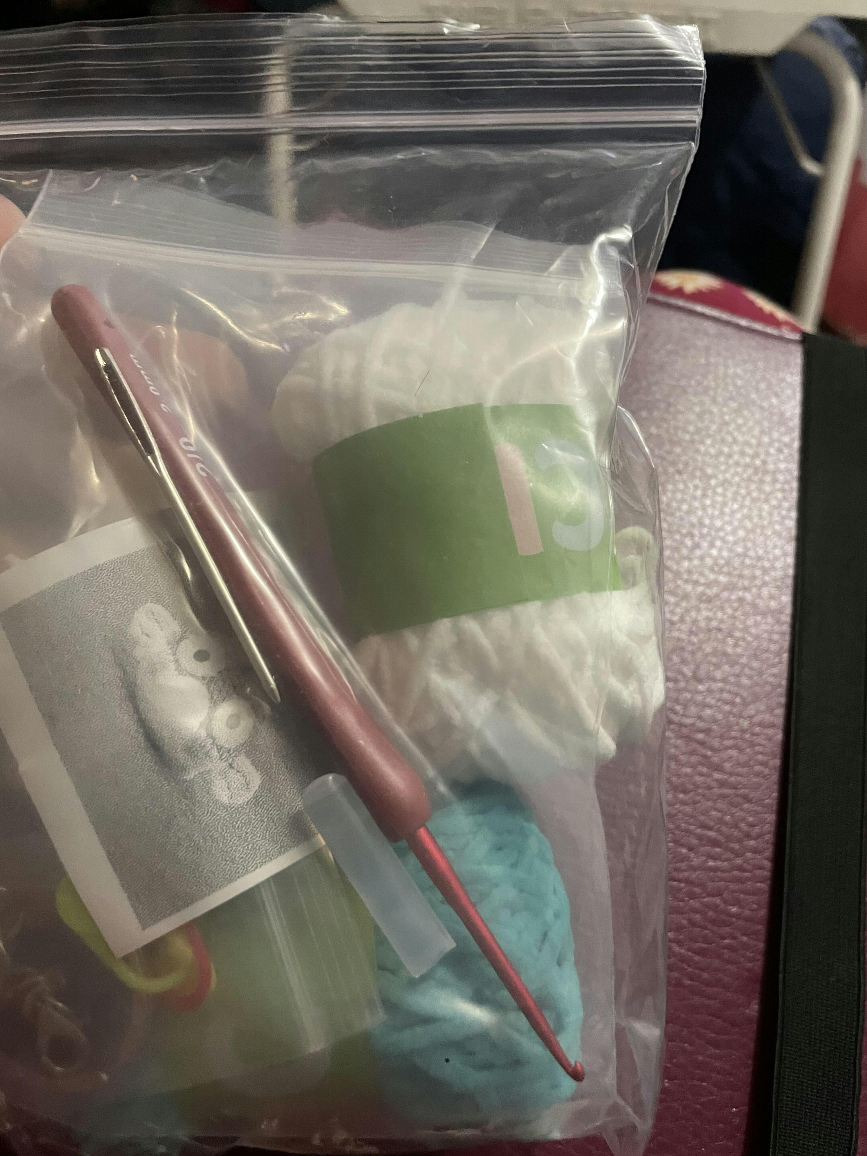 Press Bubble Animals Crochet Kit