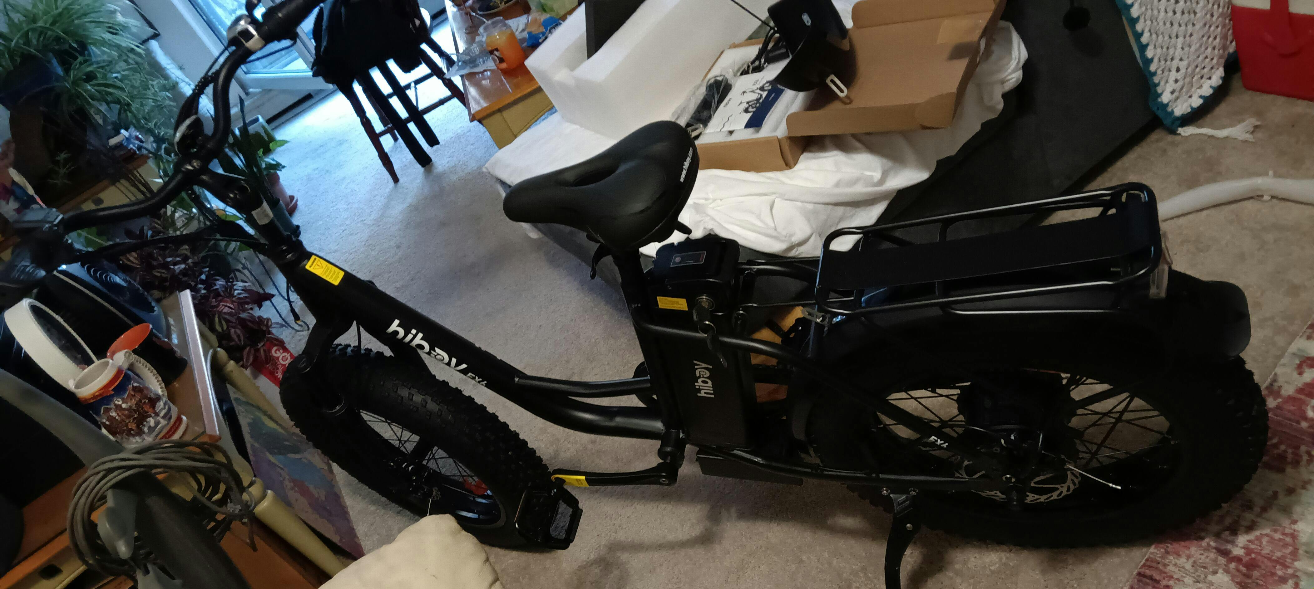 Hiboy EX6 Step-thru Fat Tire Electric Bike