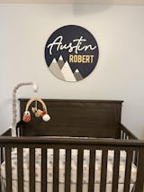 Hudson James Name Cutout – Hickory Hollow Designs