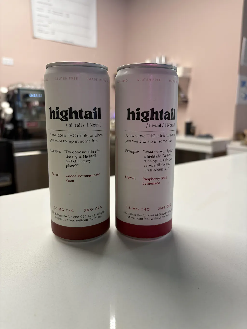 Better-for-You THC Beverages Delivered – hightail