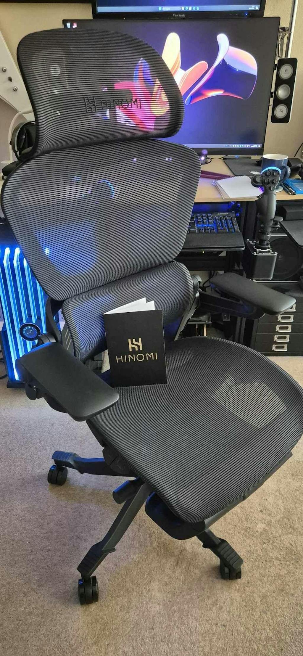 H1 Pro Ergonomic Office Chair with 3D Lumbar Support | Hinomi UK