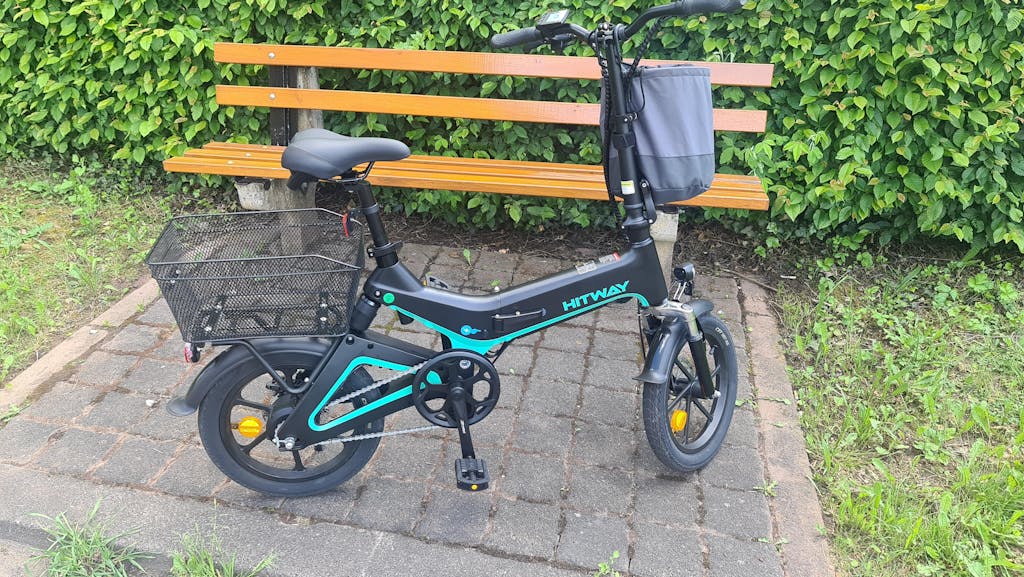 HITWAY BK2 Folding Ebike 16 inches mini ebike for adult and teenager ...