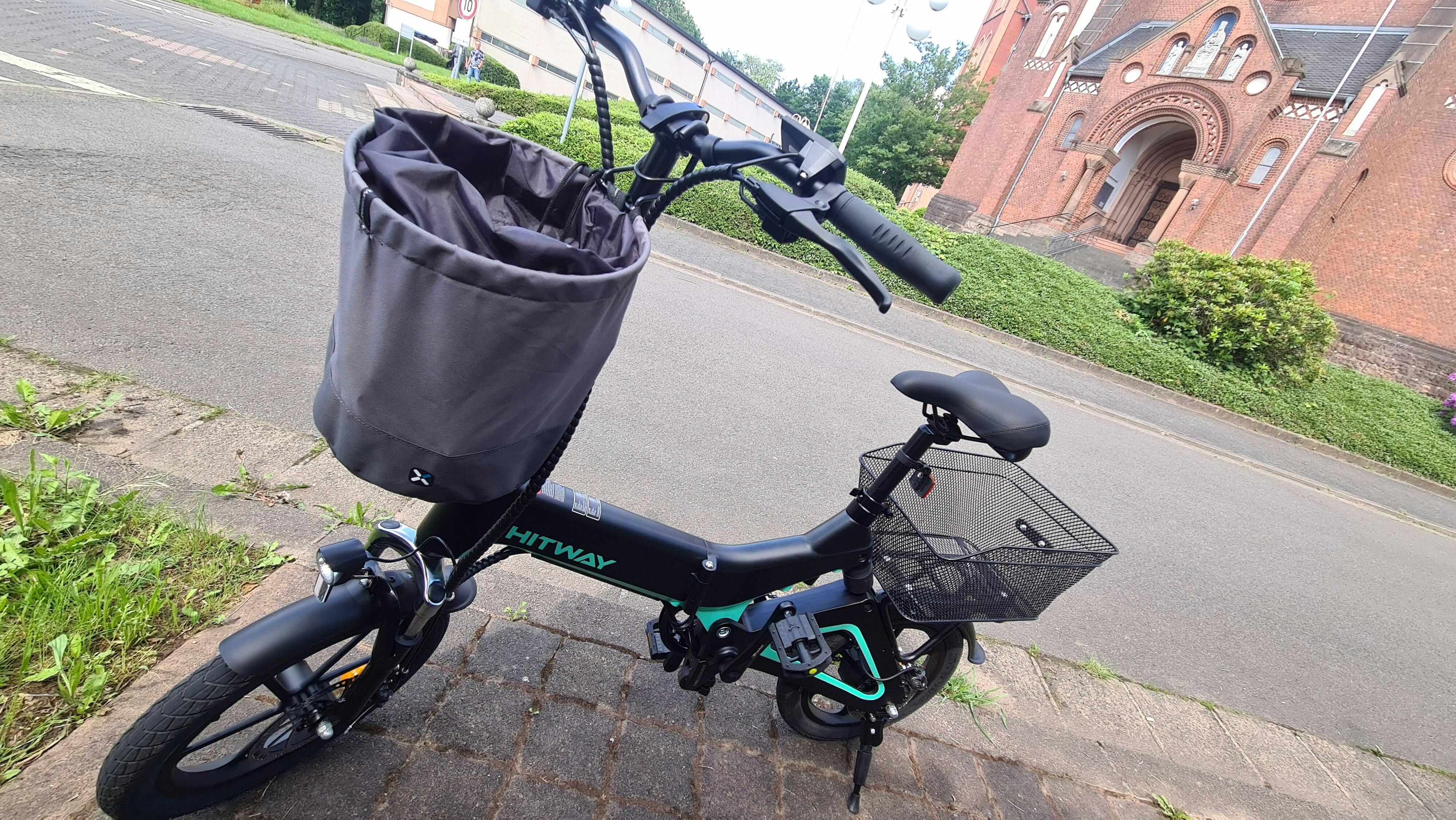 HITWAY BK2 Folding Ebike 16 inches mini ebike for adult and teenager ...