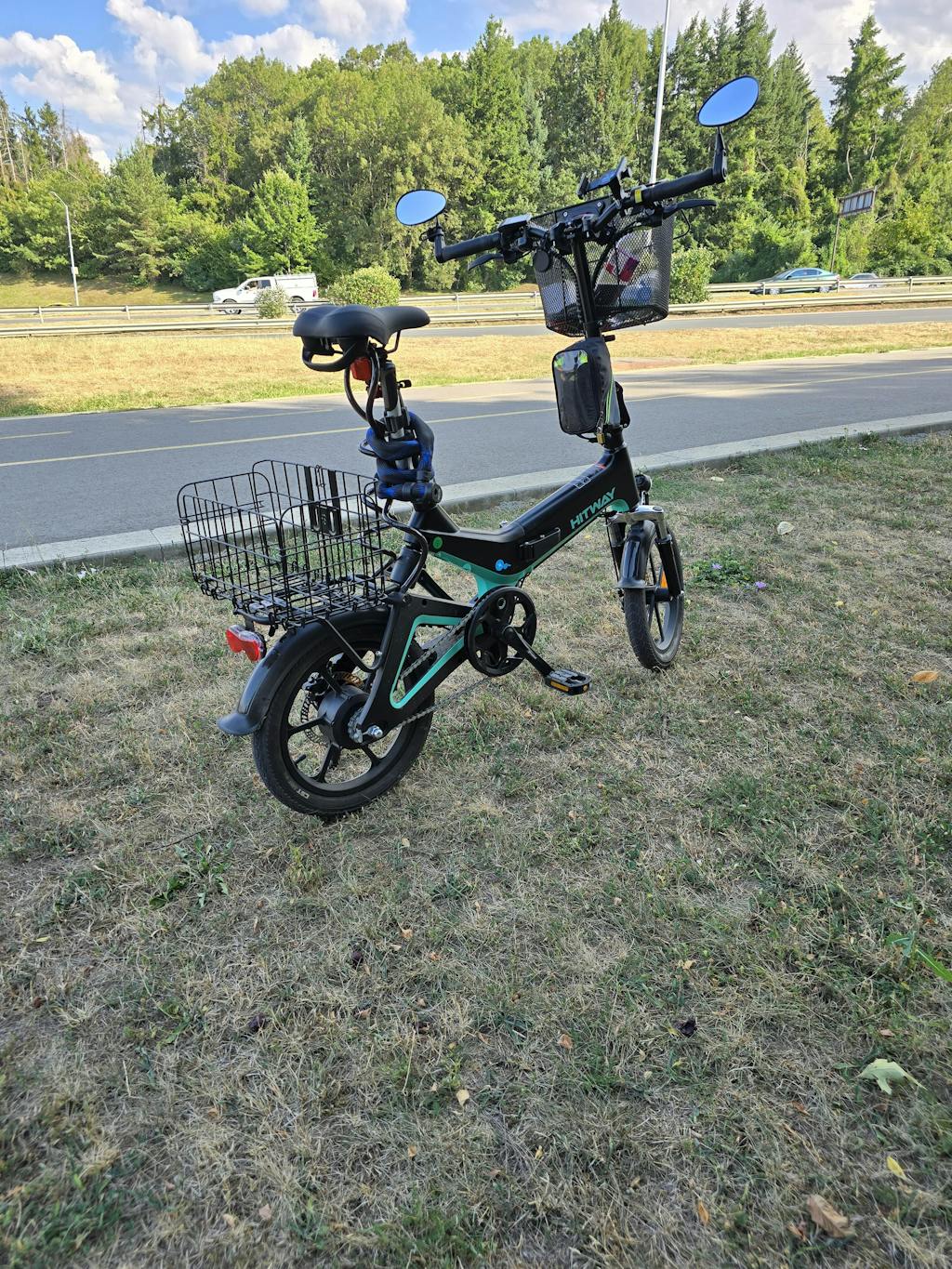 HITWAY BK2 Folding Ebike 16 inches mini ebike for adult and teenager ...