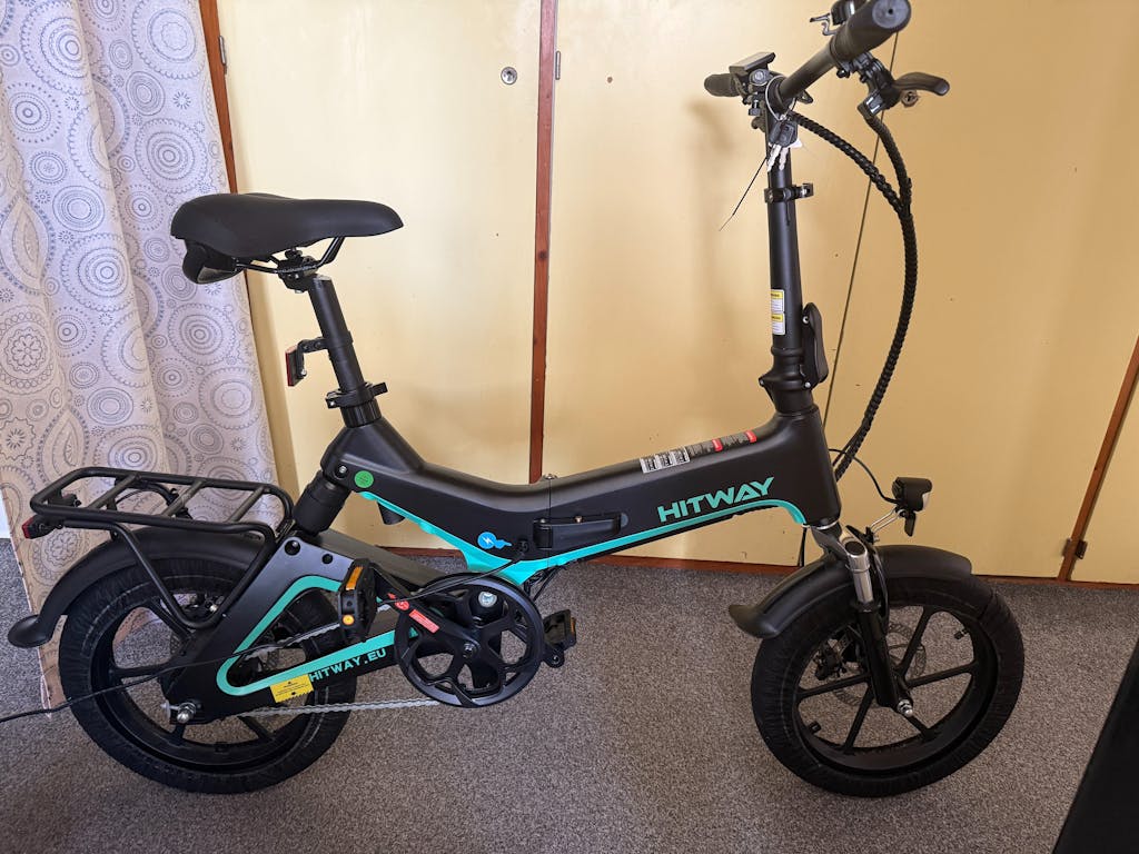 HITWAY BK2 Faltbares E-Bike 16 Zoll Mini-E-Bike für Erwachsene und ...