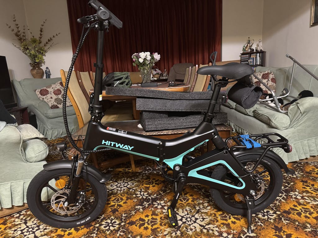 HITWAY BK2 Folding Ebike 250W 36V 7.8Ah 16’’ mini ebike with removable ...