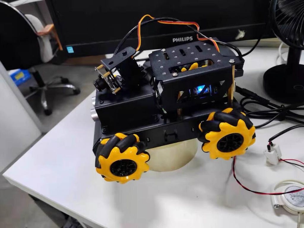 Hiwonder TurboPi Raspberry Pi Robot Car ROS2 with Mecanum Wheels, AI V