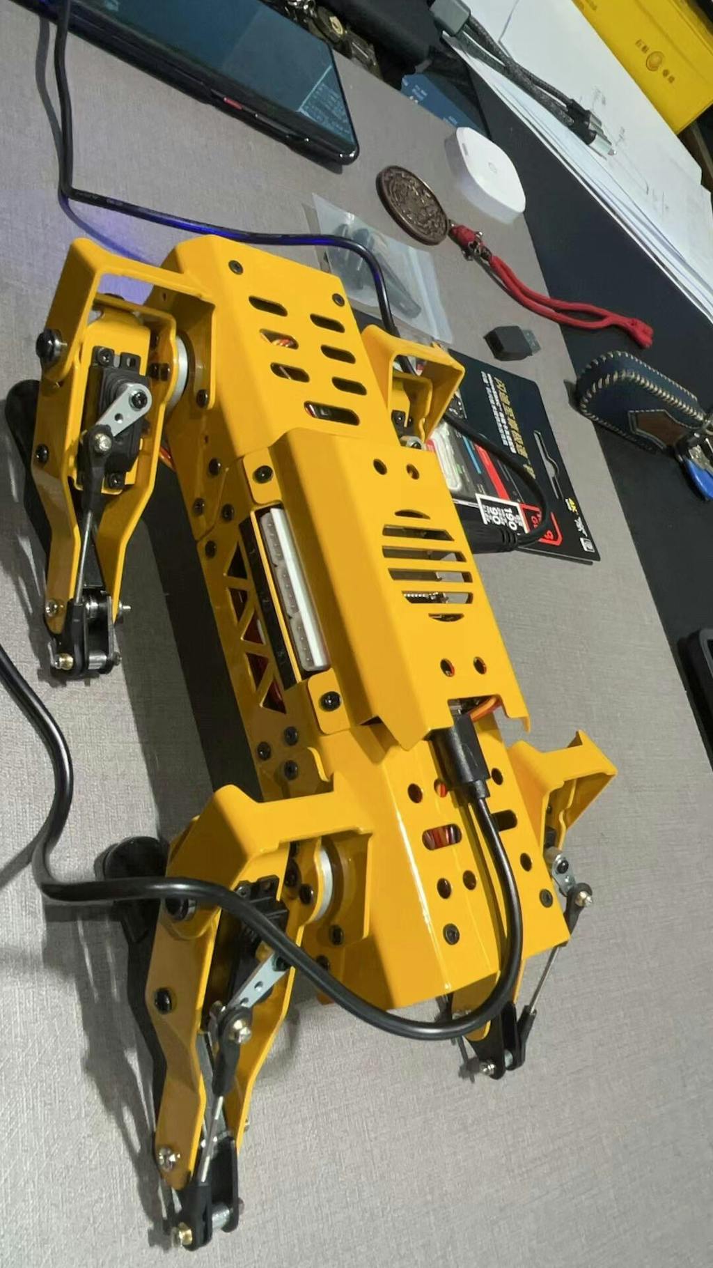 Hiwonder MechDog Open Source AI Robot Dog with AI Vision & Voice Inter