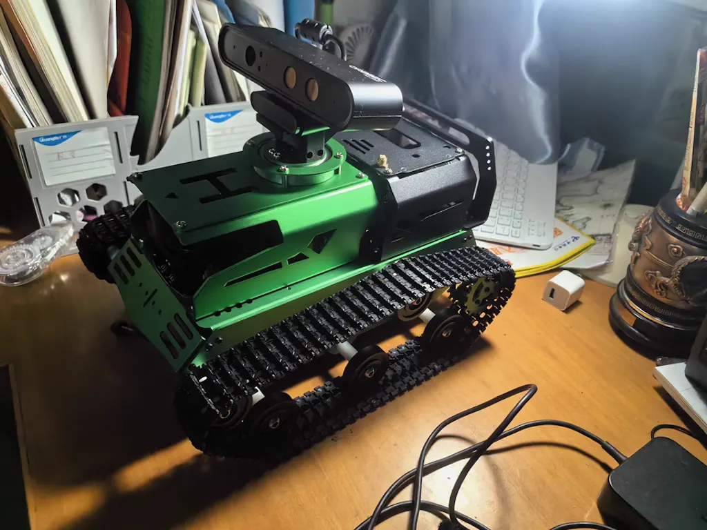 Hiwonder JetTank ROS Robot Tank Powered by Jetson Nano with Lidar Dept