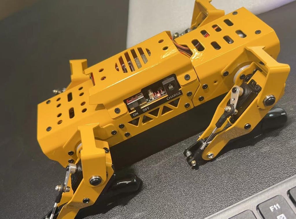 Hiwonder MechDog Open Source AI Robot Dog with AI Vision & Voice Inter