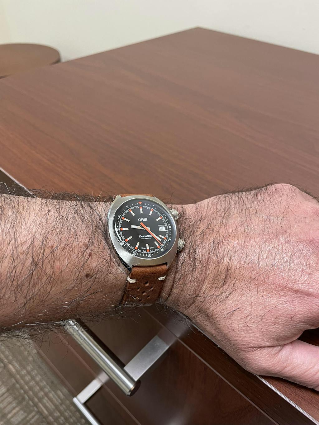 Fluco Hunter Swamp Vegetable-Tanned Leather Watch Strap | Holben's