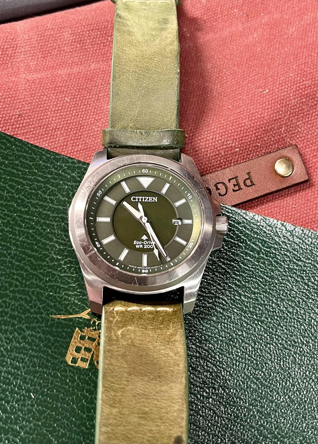 ColaReb Venezia Rust Quick-Release Leather Watch Band Strap