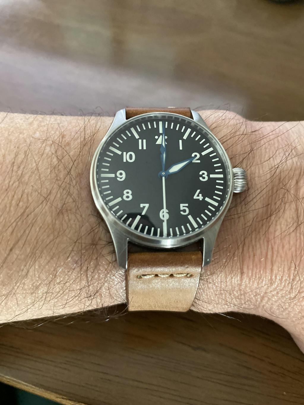 ColaReb Venezia Rust Quick-Release Leather Watch Band Strap