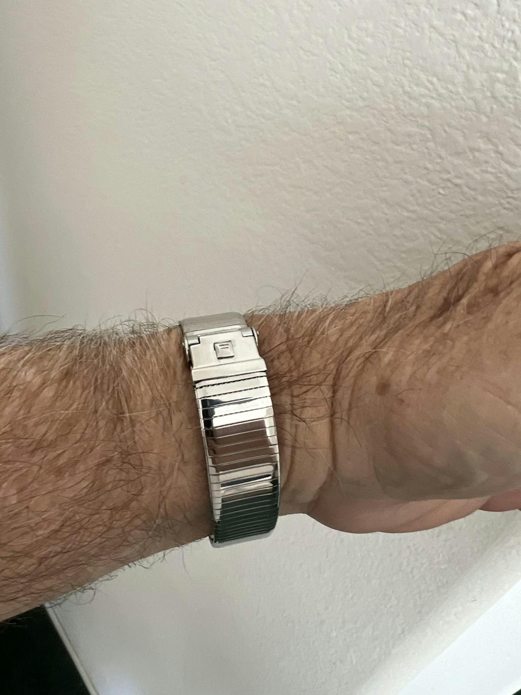 Forstner Komfit JB Straight End Steel Mesh Watch Band