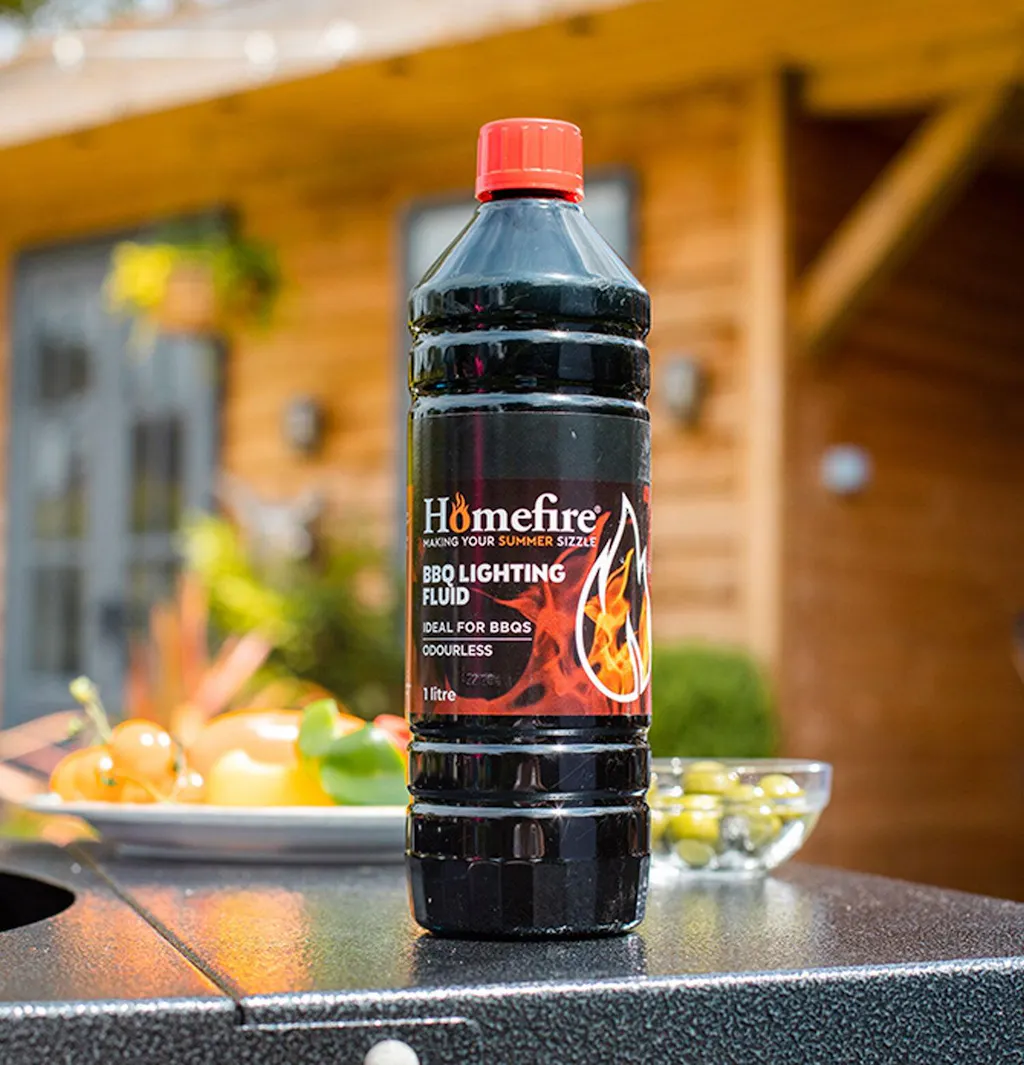 Homefire Charcoal Lighting Fluid - 1ltr