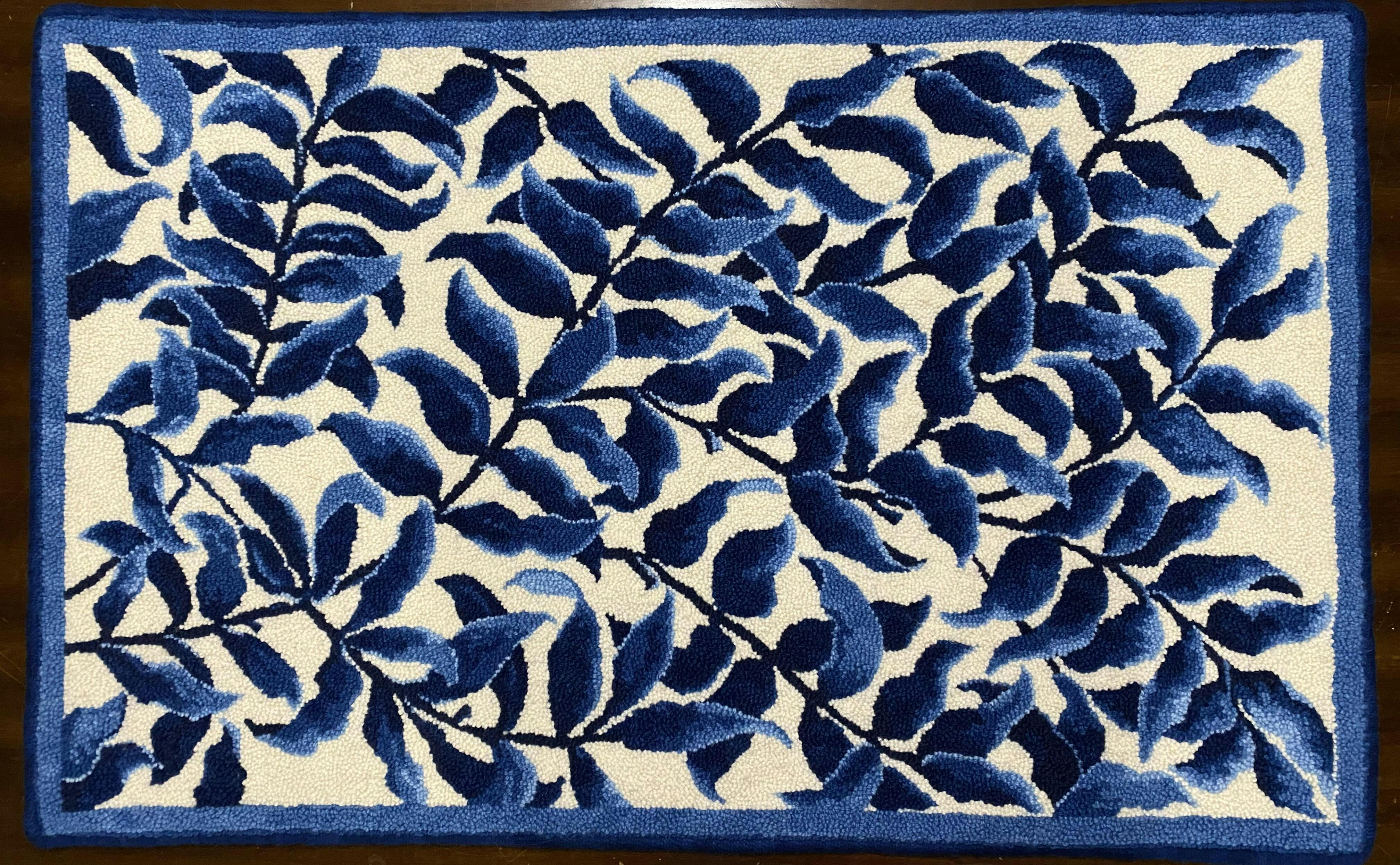 Rug Hooking Pattern: Gentry (PT586) | Honey Bee Hive Rug Hooking ...