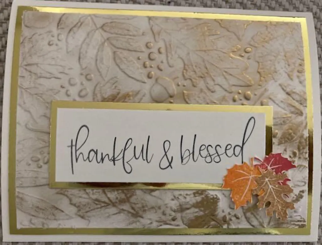 Fall Leaves 3D Embossing Folder – Honey Bee Stamps