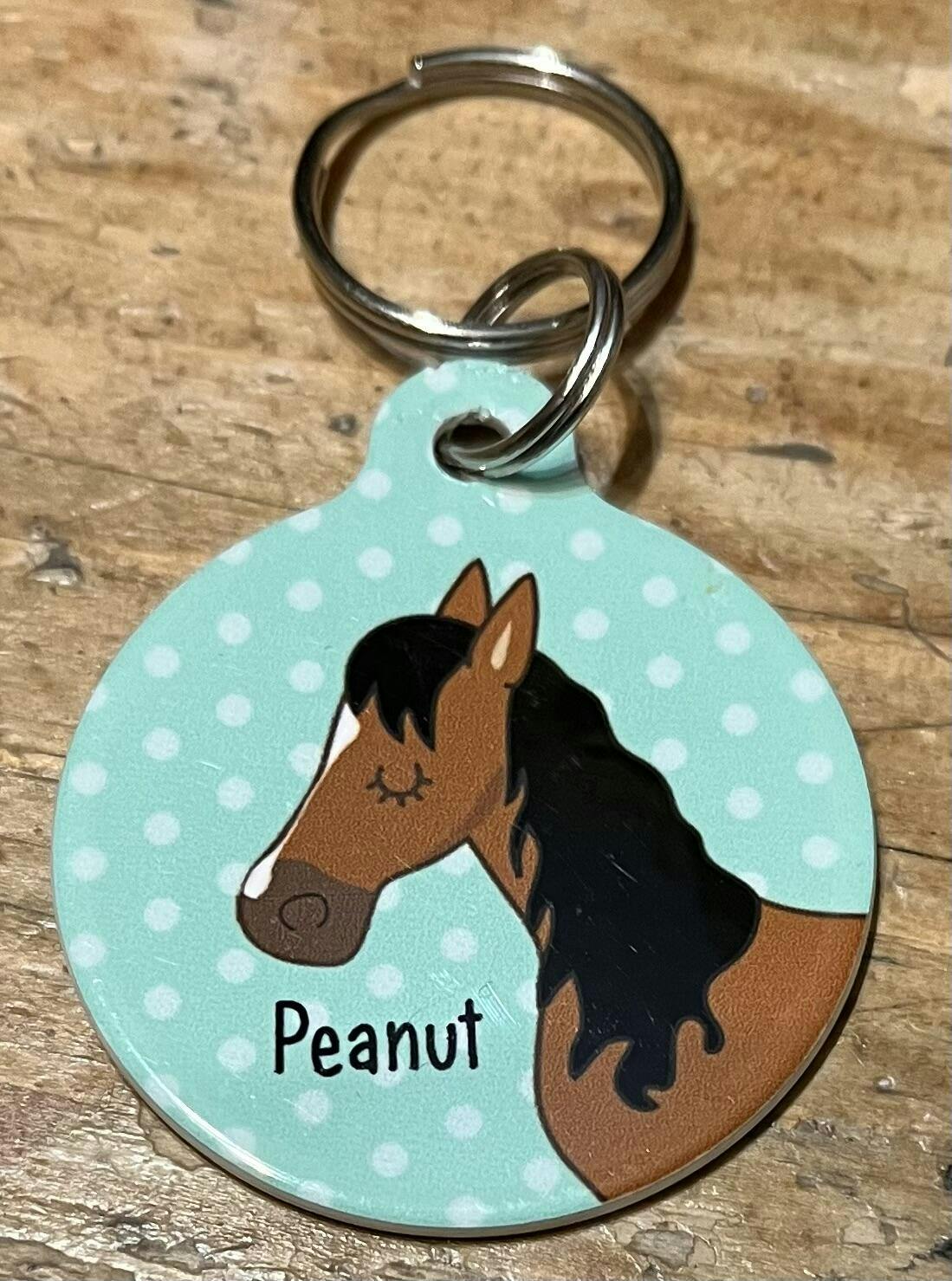 Equestrian Horse ID Tag - Horse Bridle Tag - Equine Name Tag - Horses ...