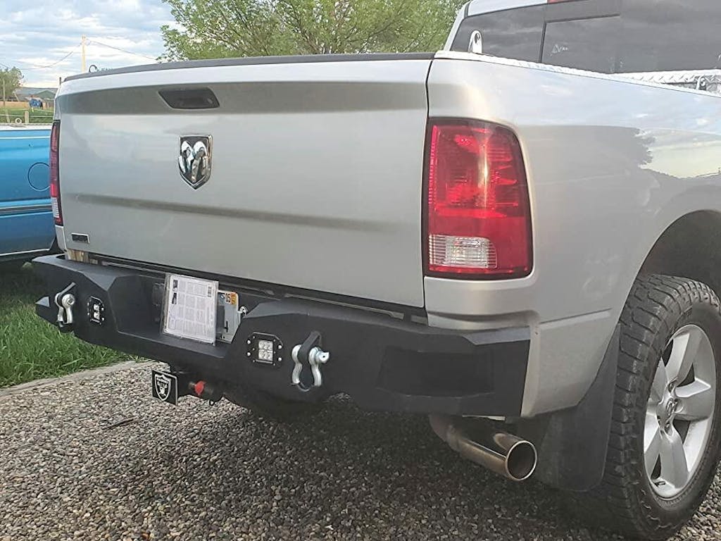 HookeRoad Dodge Ram Rear Bumper for 2009-2018 Dodge Ram 1500 – Hooke ...