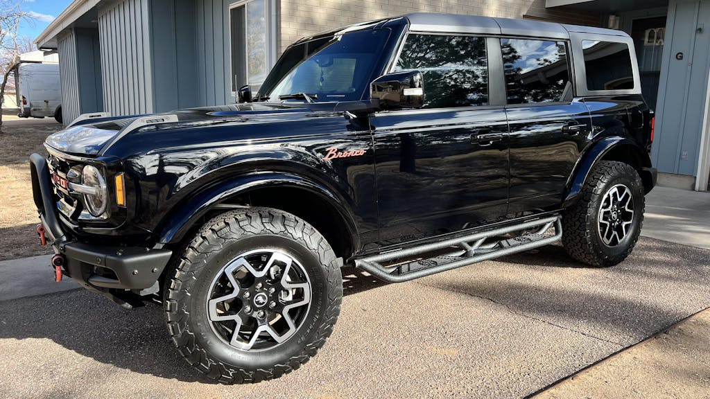 Ford Bronco Side Steps Running Boards 2021-2025 4-Door – Hooke Road 4x4