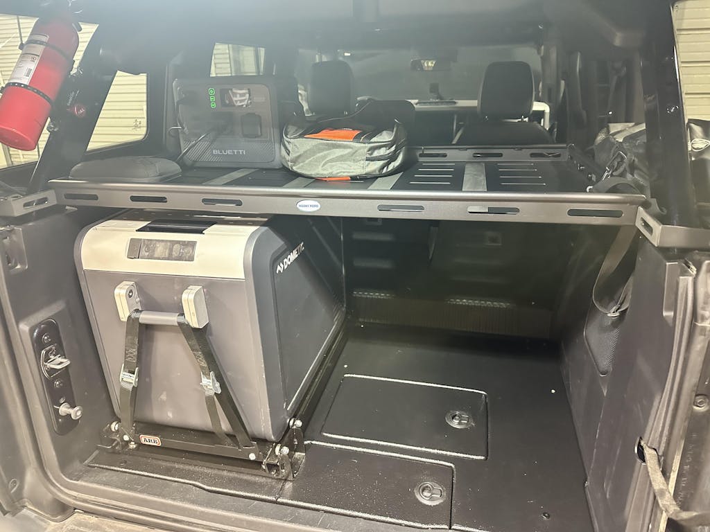 2021-2026 Bronco Interior Cargo Rack Shelf for Ford 4-Door Hardtops ...