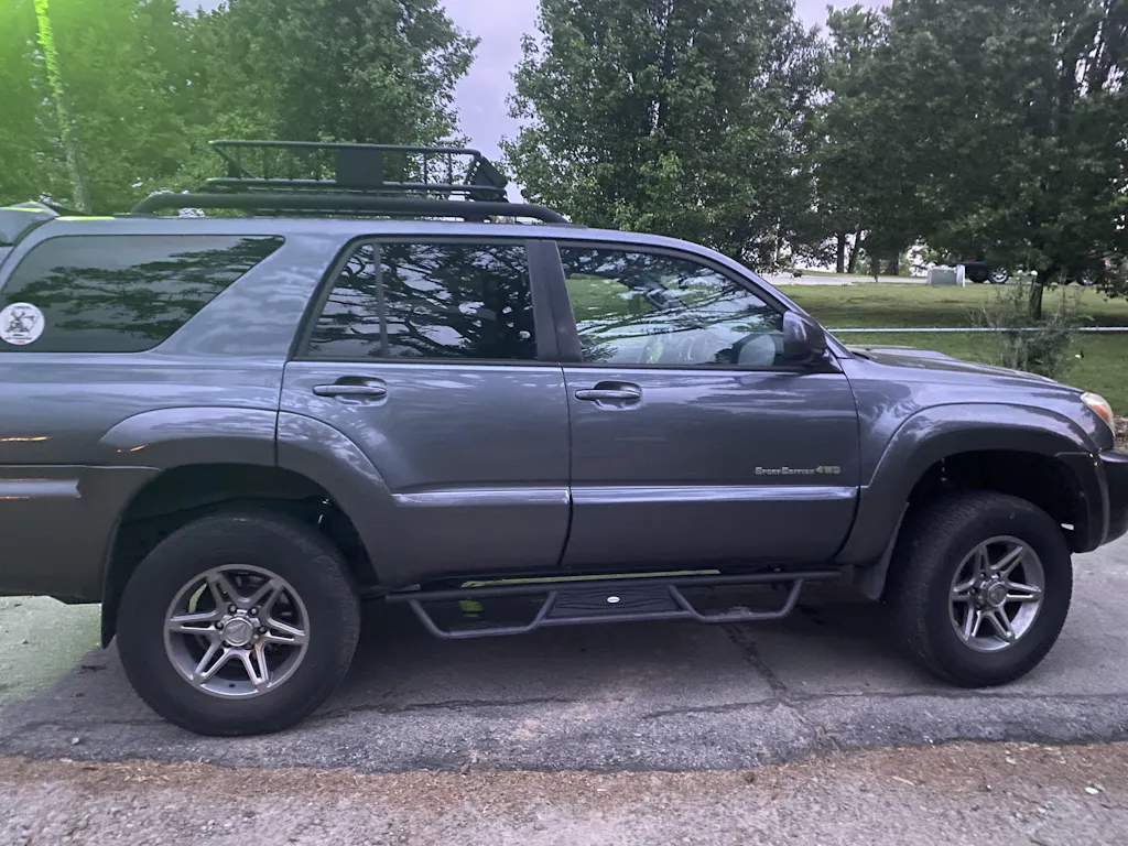 2010-2024 Toyota 4Runner Side Steps Wheel To Wheel Running Boards ...