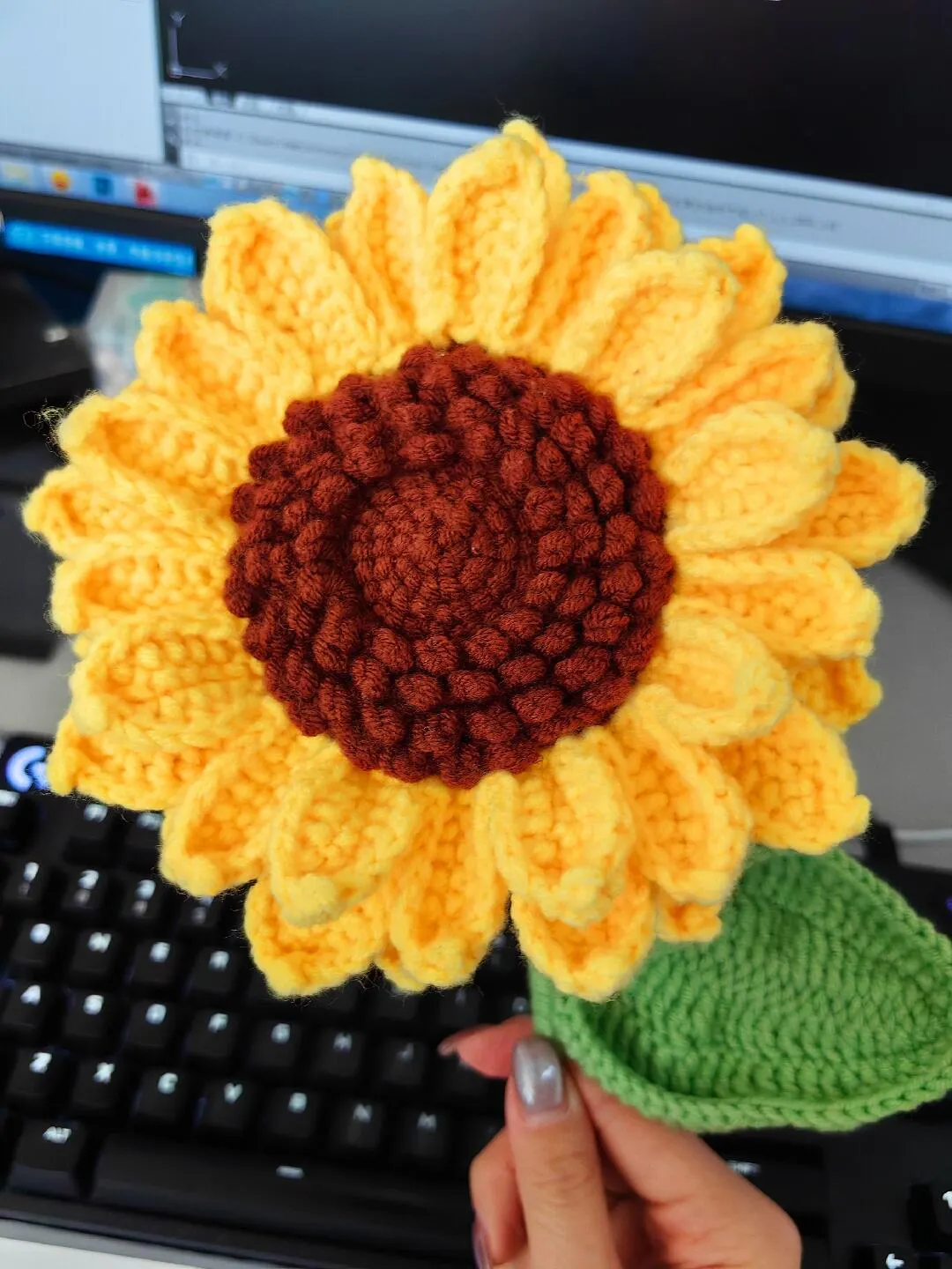 Sunflower - Crochet Pattern - Hooked On Hook
