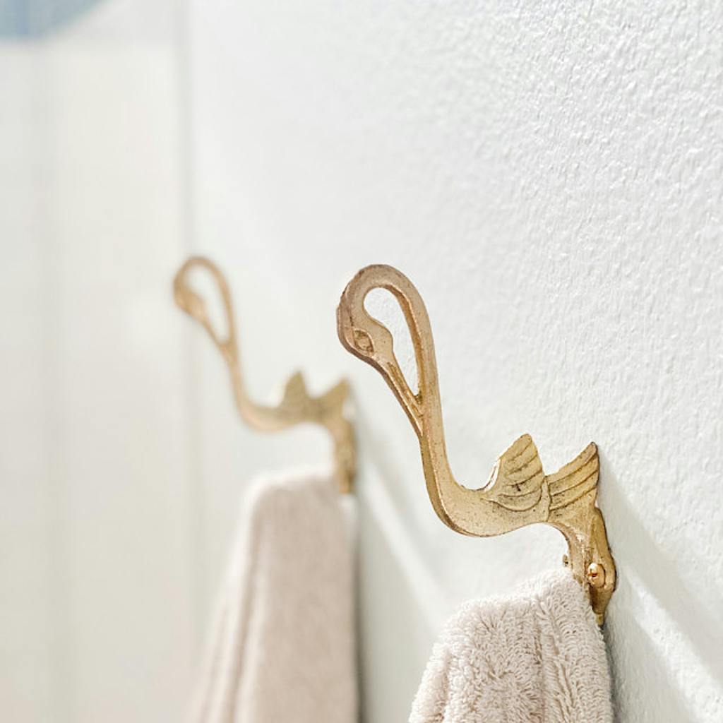 Mid Century Modern Swan Hook - Hooks & Knobs