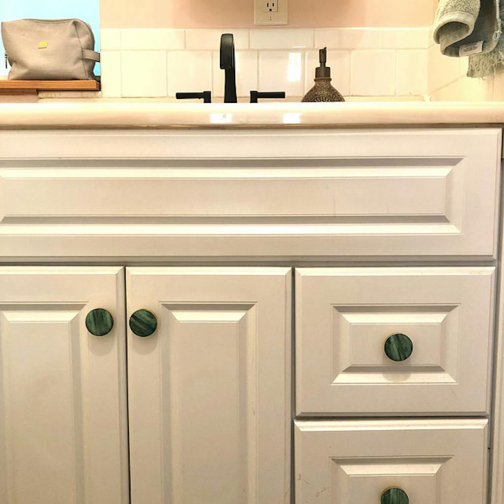 Sand Dunes Turquoise Coastal Drawer Pulls & Cabinet Knobs - Hooks & Knobs