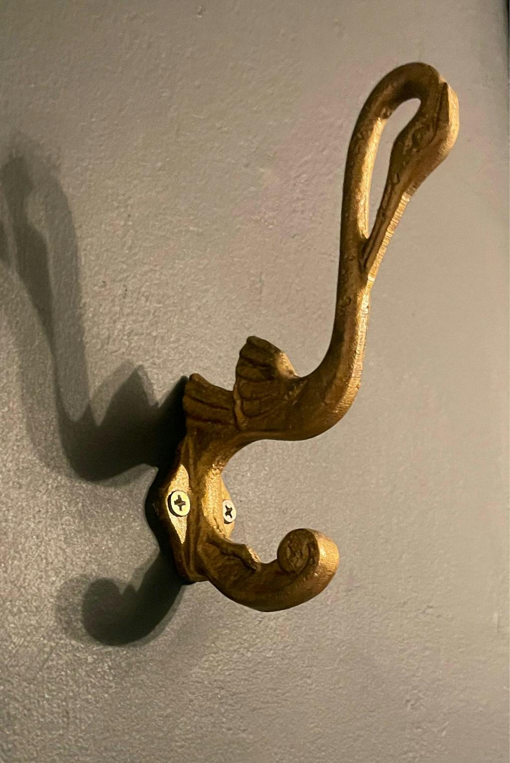 Mid Century Modern Swan Hook - Hooks & Knobs