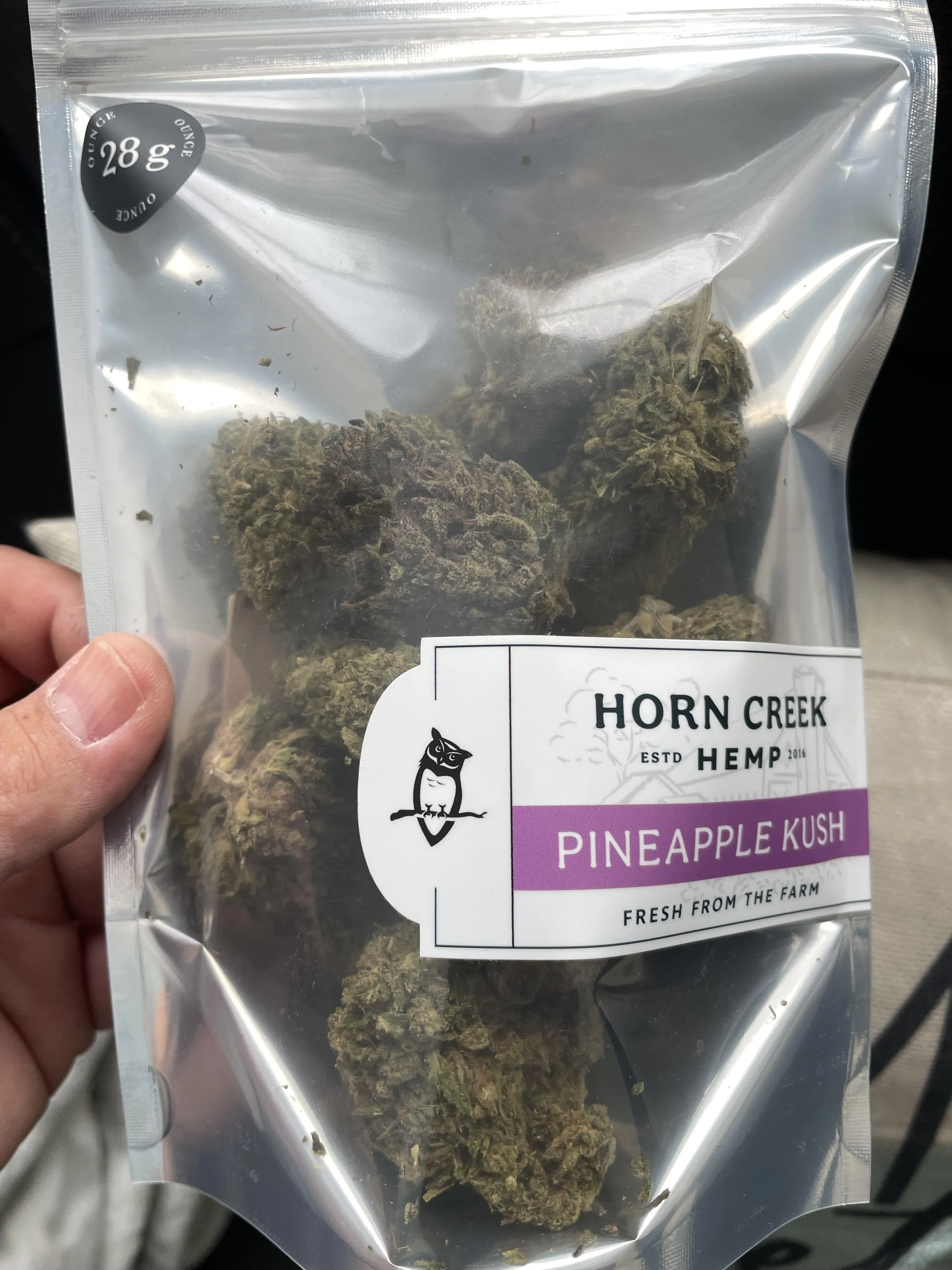 Pineapple Kush Hemp Flower | CBD I Horn Creek Hemp