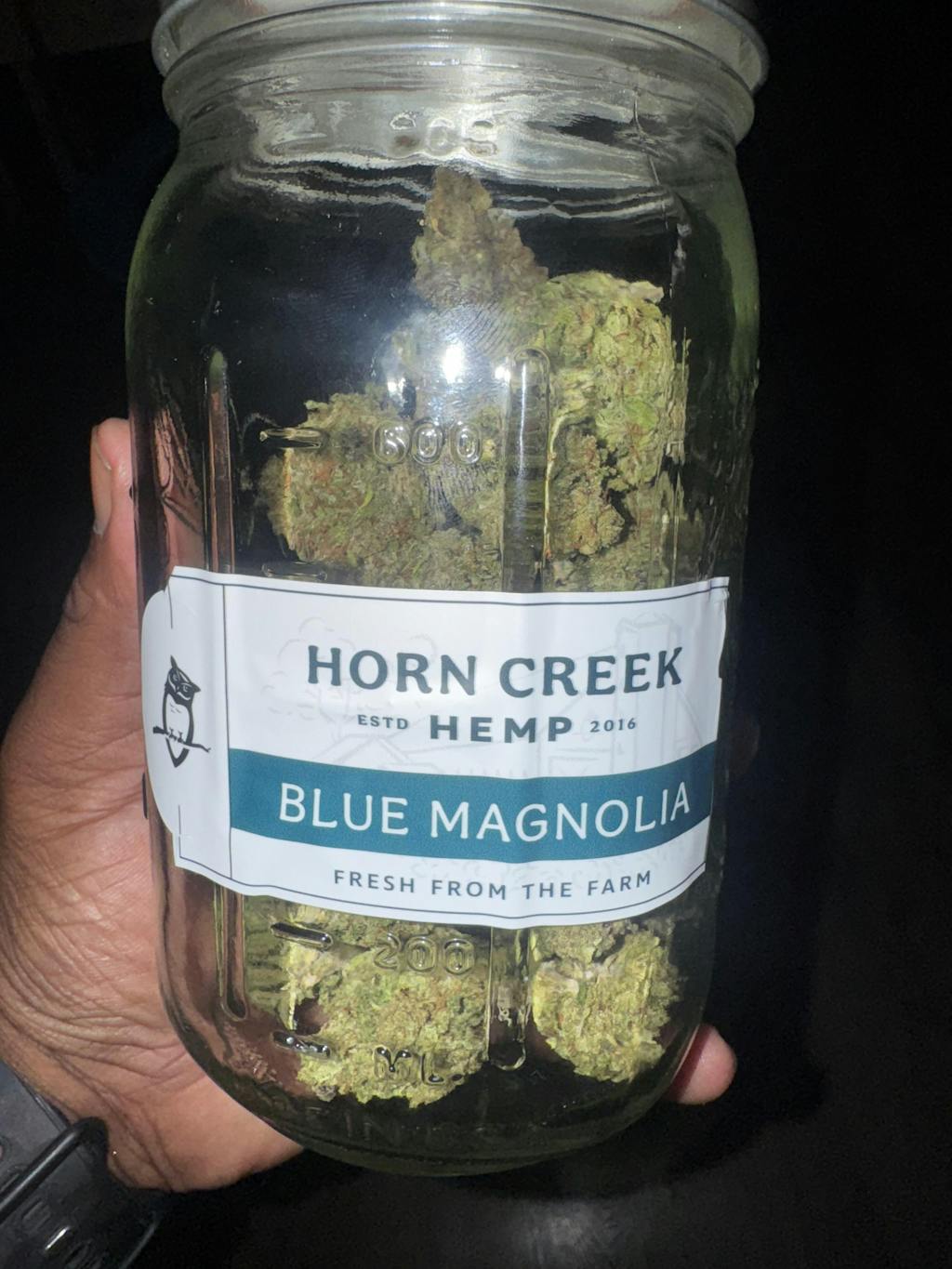 Blue Magnolia Hemp Flower | CBD I Horn Creek Hemp