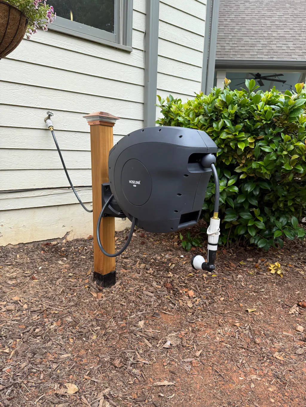 100ft Retractable Hose Reel | 1/2 in | Charcoal | Classic Series ...