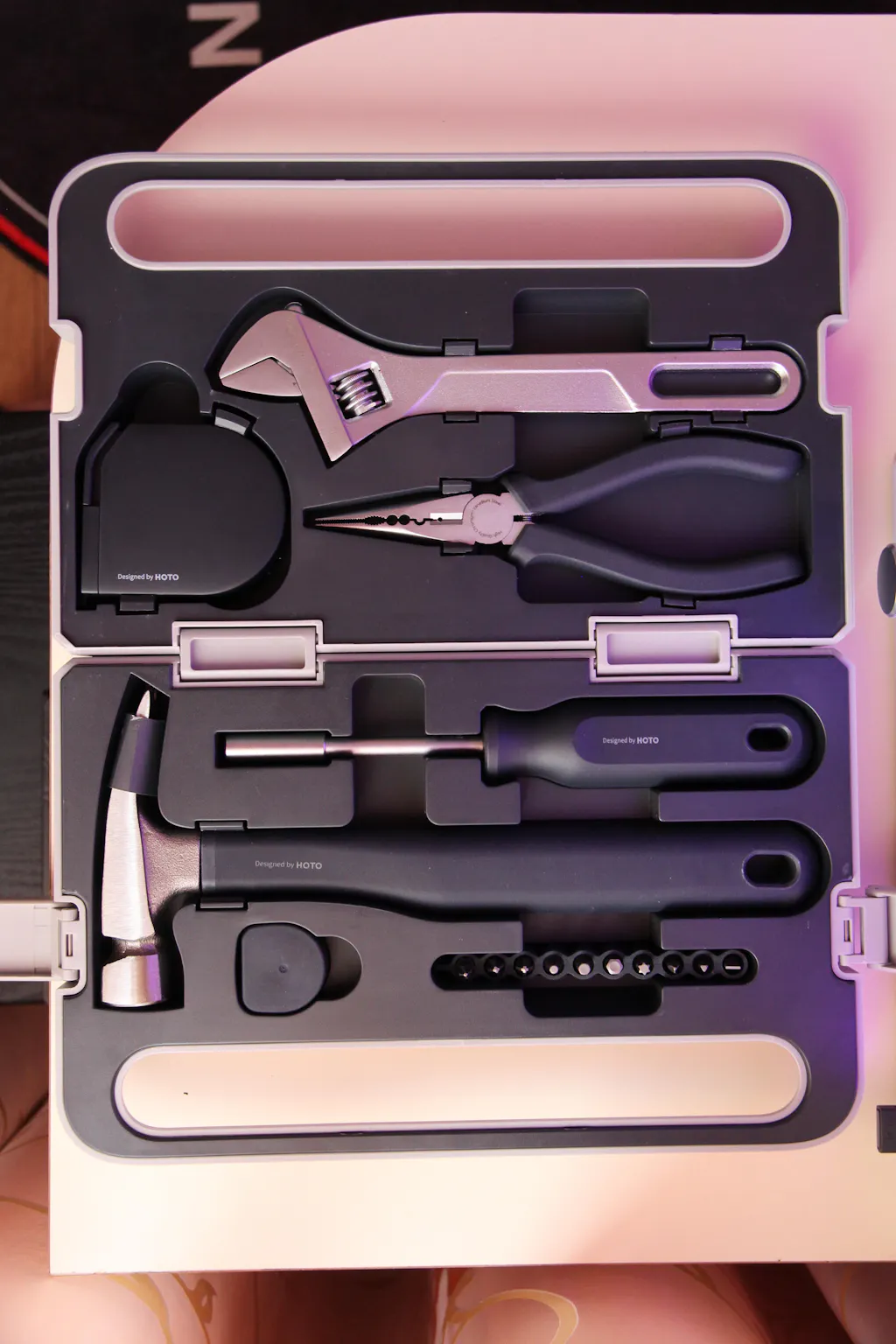 HOTO Hand Tool Set, Compact and Portable